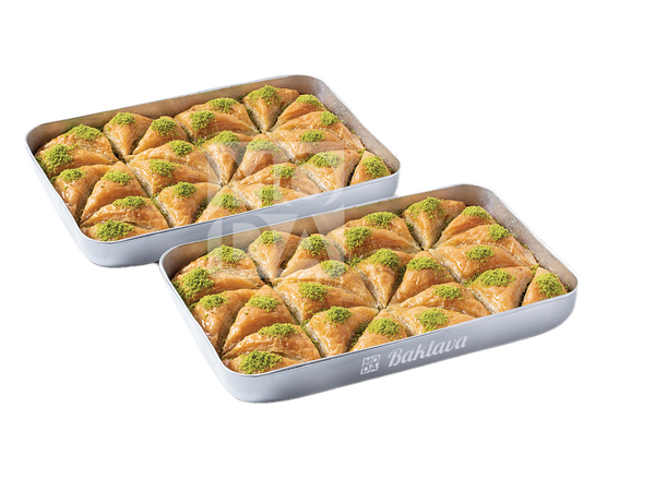 Triangle Slice Baklava with Pistachio – eatopiafoods
