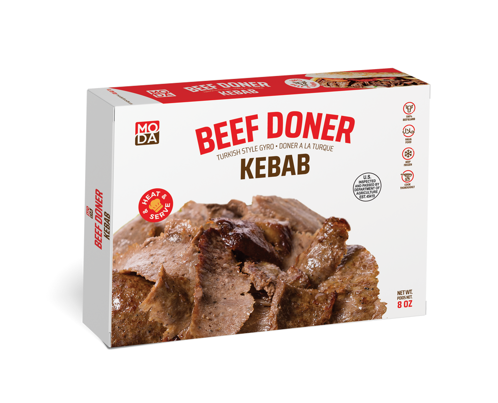 Beef Doner Cooked & Sliced – eatopiafoods