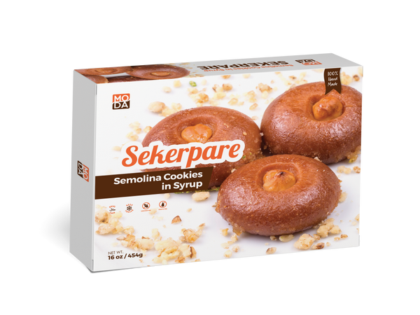 Sekerpare (Semolina Cookies in Syrup) – eatopiafoods